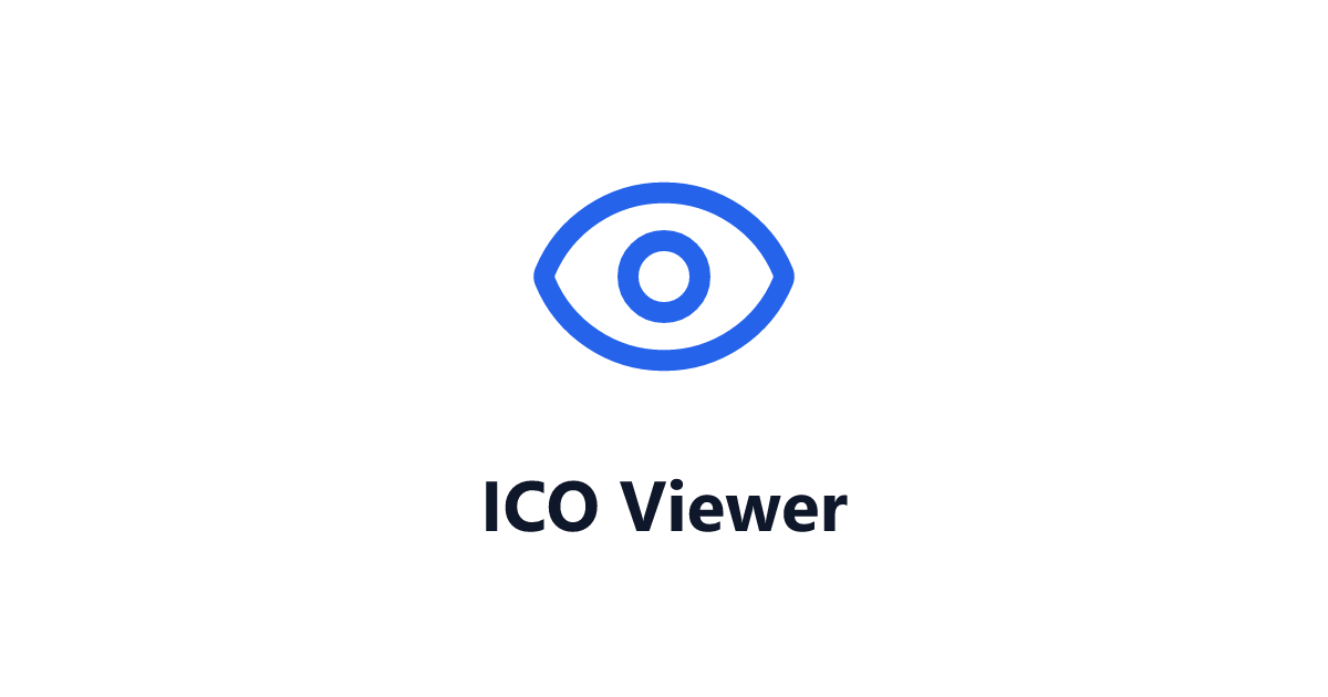 ICO Viewer - Open ICO Files Online