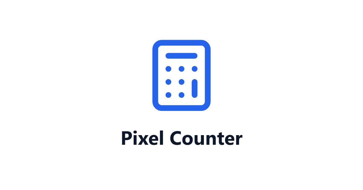 Pixel Counter